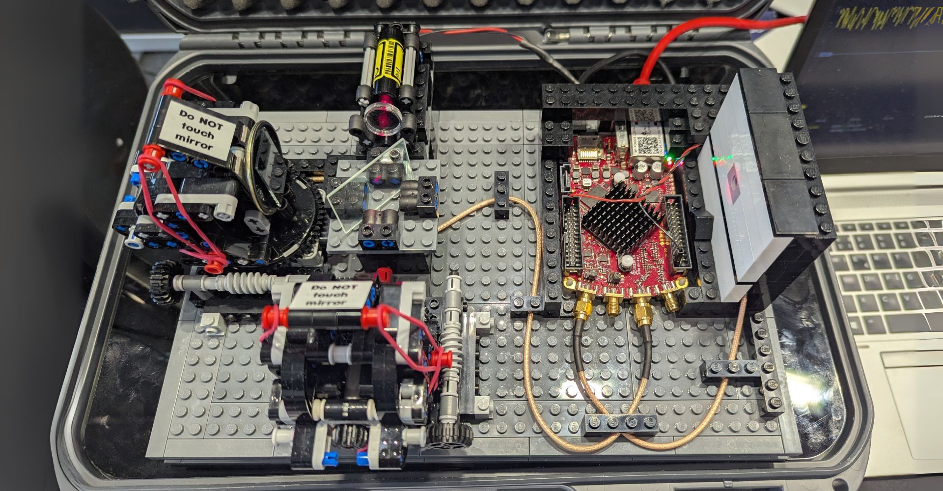Build a LEGO Quantum Interferometer: Hands-On Quantum Physics for All